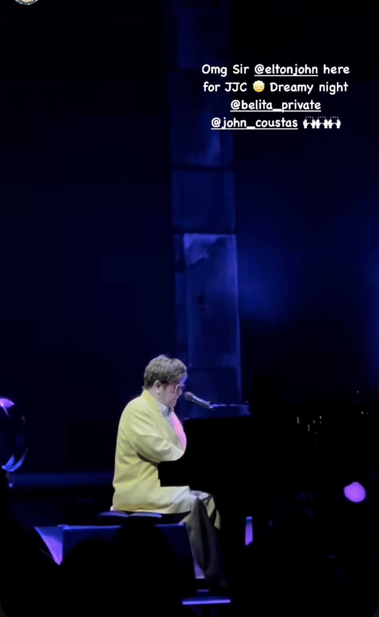 Γιάννης και Δήμητρα Κούστα: Ο Elton John έκλεψε την παράσταση στην ...