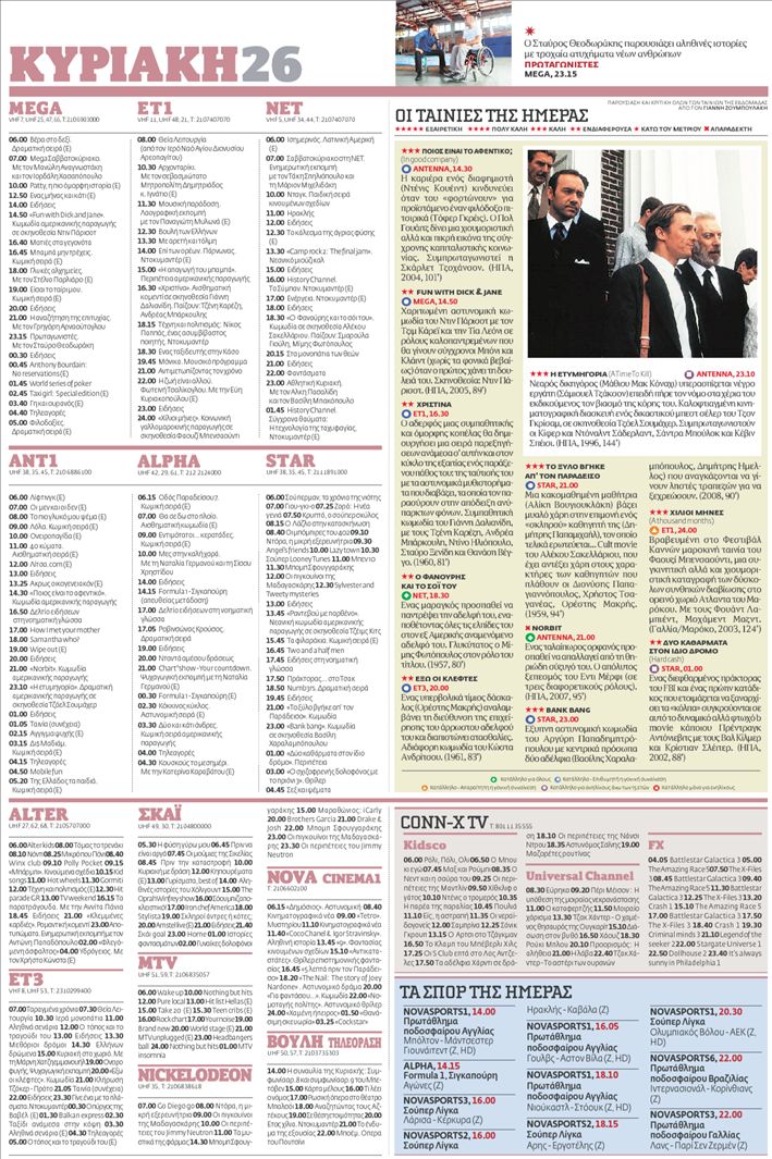 ΤΗΛΕΟΡΑΣΗ - ΤΟ ΒΗΜΑ