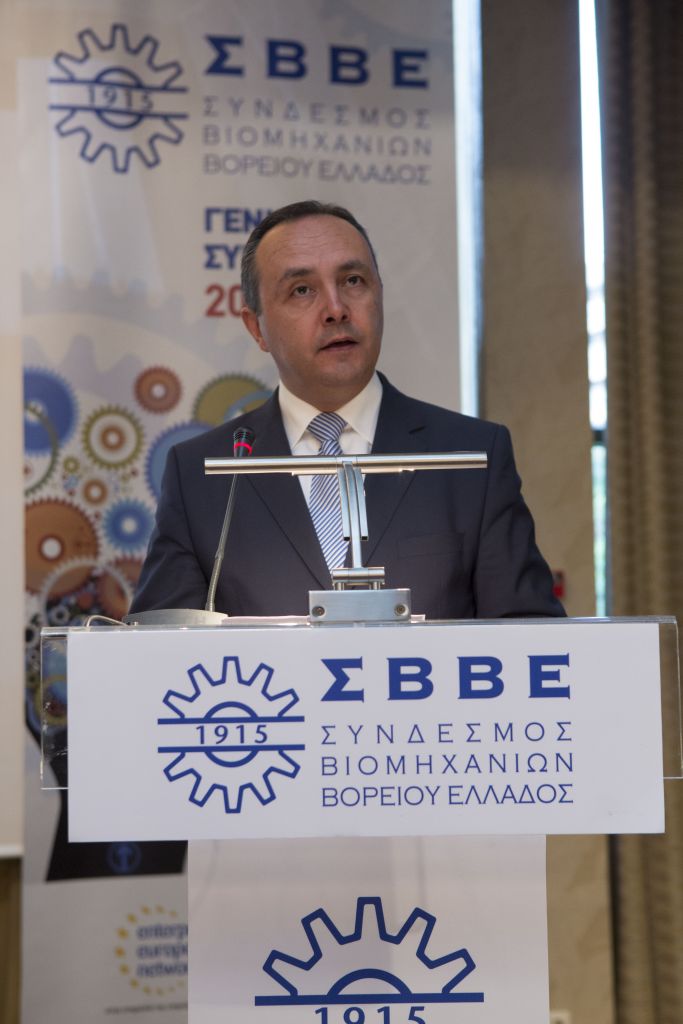 Ο Αθ. Σαββάκης πρόεδρος του Συνδέσμου Βιομηχανιών Βορείου Ελλάδος - ΤΟ ΒΗΜΑ