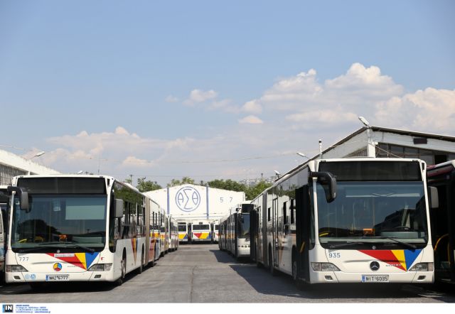 Thessaloniki bus service carries on work retention for seventh day - ΤΟ ...